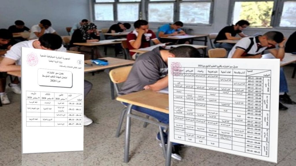 BAC et BEM 2020 : Voici les calendriers du déroulement des examens - Dz ...
