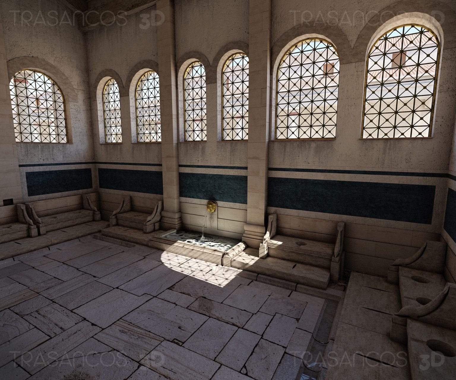 Reconstitution 3D de la cité romaine de Timgad - Algerie360