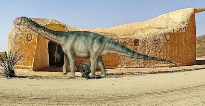Naâma : "Cheb"saurus, Dinosaure Algérien censé attirer les touristes ...