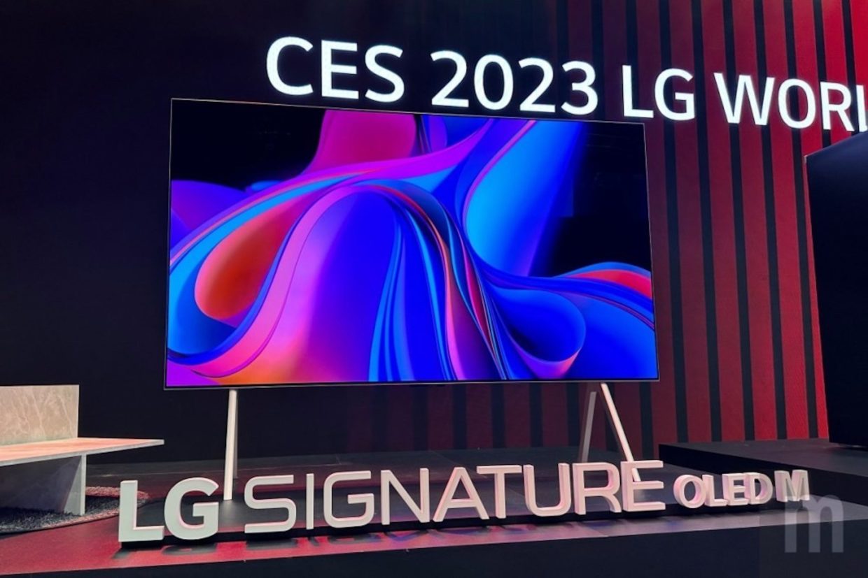 CES 2023 : LG présente son nouveau téléviseur OLED 97' sans fil - Algerie360