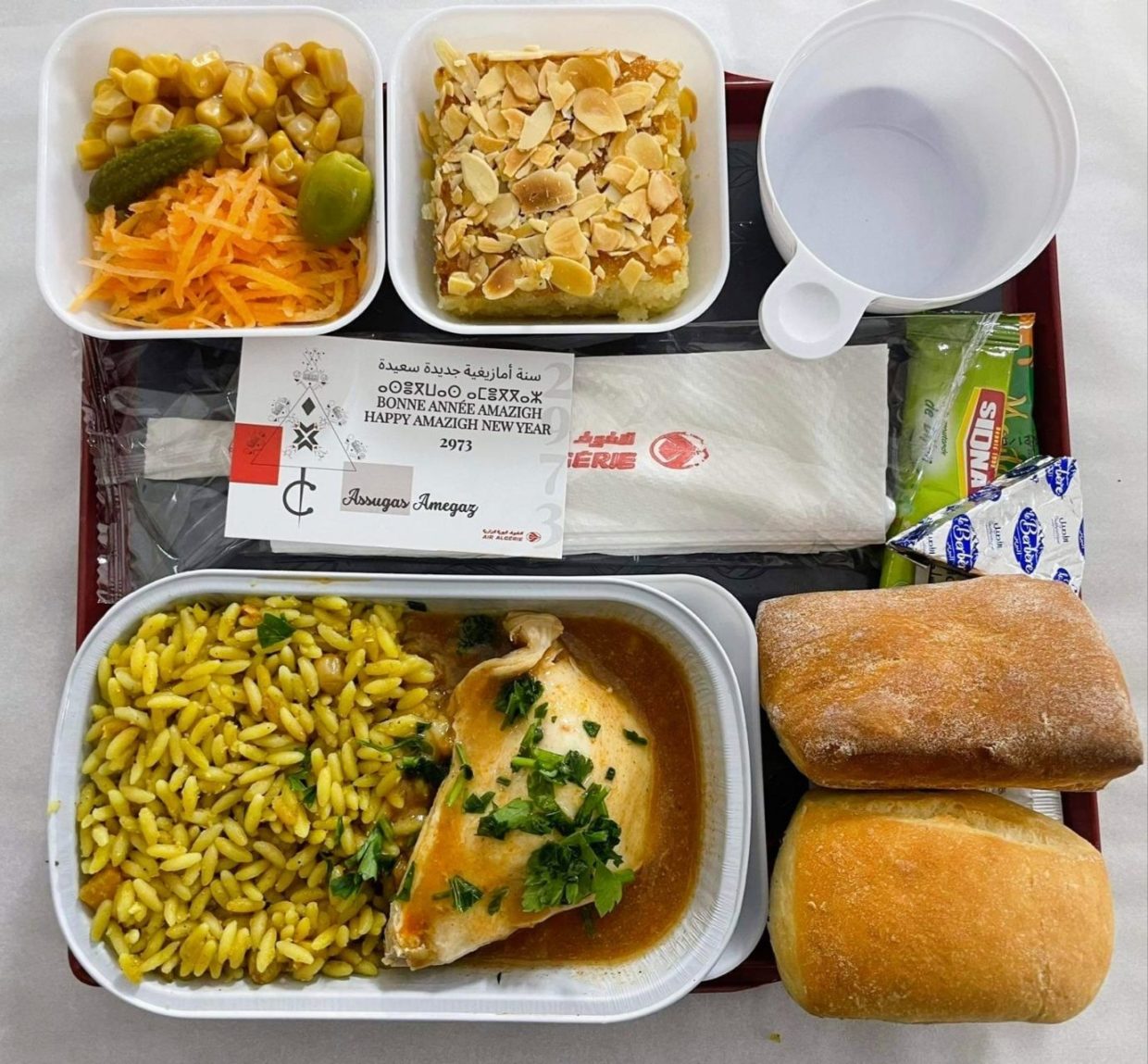 Yennayer 2973 : l'incroyable menu que Air Algérie propose aux voyageurs