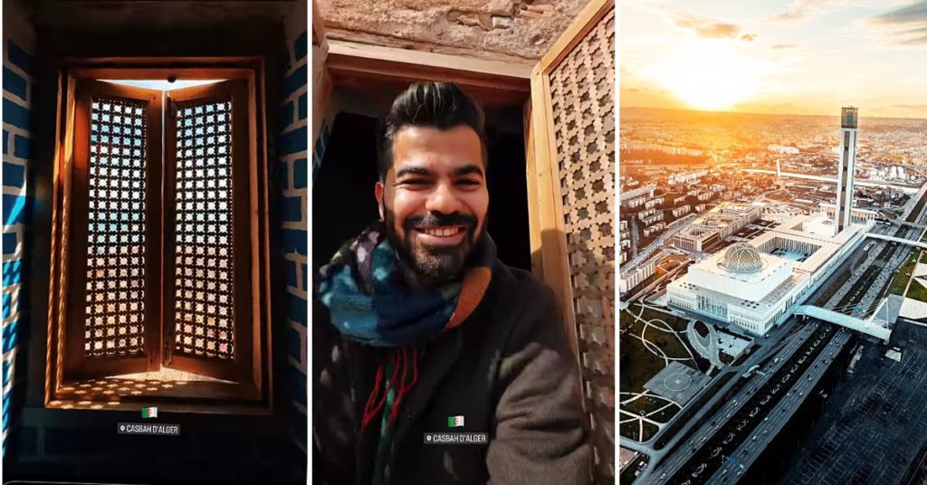 En visite à Alger, le Youtubeur Joe Hattab conquis par la Casbah ...