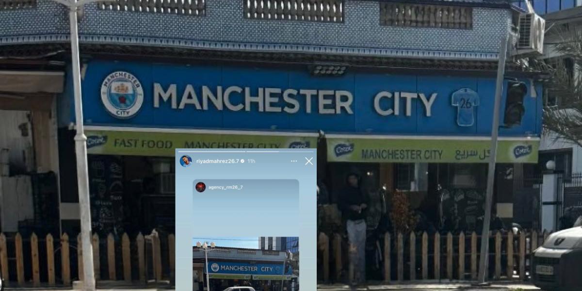 Fast-food Man City à Alger : Mahrez partage et enflamme la toile ...