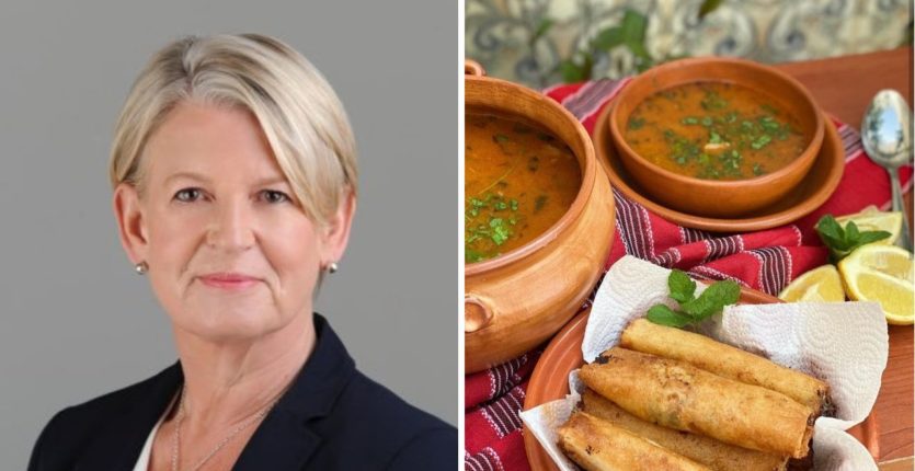 Cuisine algérienne : l'ambassadrice UK approuve le combo Chorba Frik ...