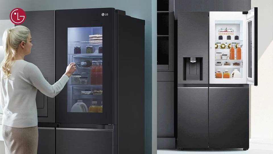 Réfrigérateur LG InstaView Door-in-Door™ : un refroidissement optimal ...