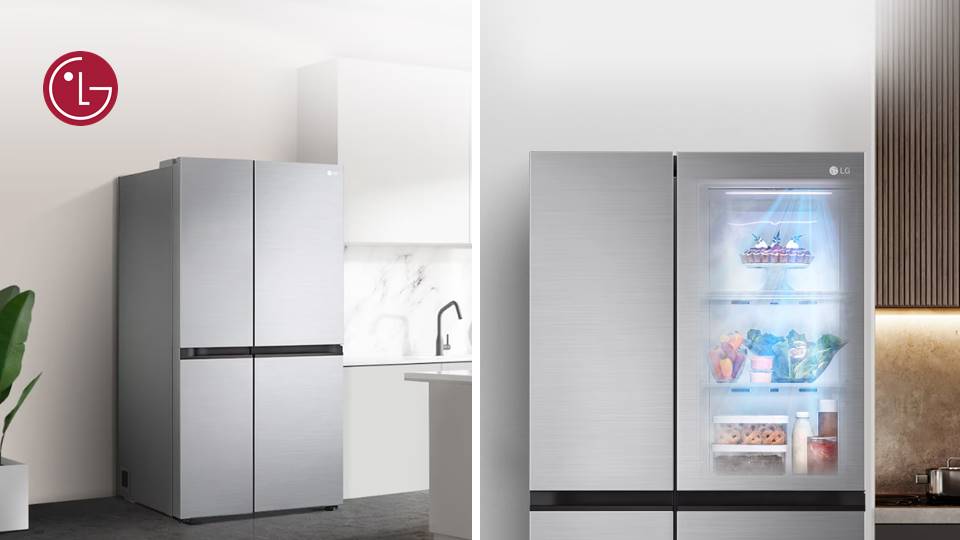 Réfrigérateur LG Multi-Portes : un design raffiné, une grande capacité ...