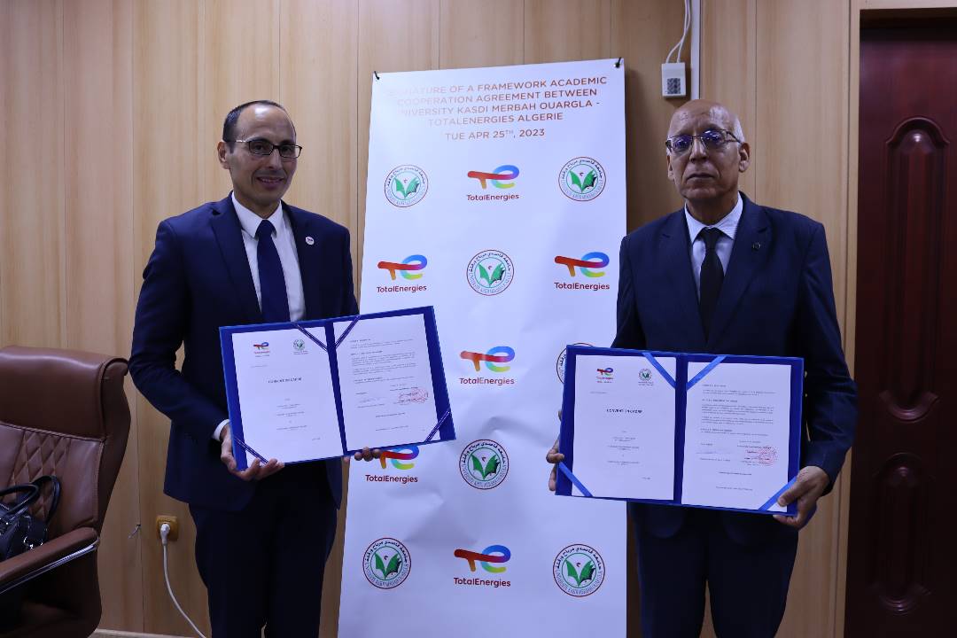 TotalEnergies Algérie et l’Université Kasdi Merbah de Ouargla signent ...