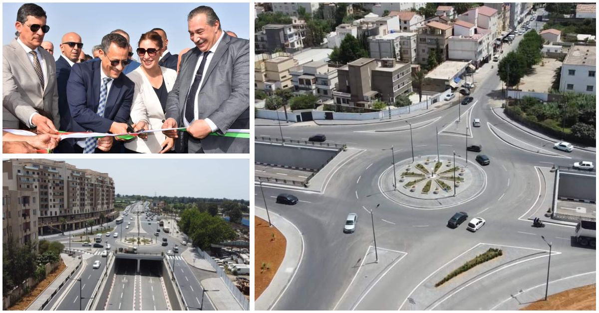 Désengorgement des routes à Alger : deux nouvelles trémies inaugurées ...