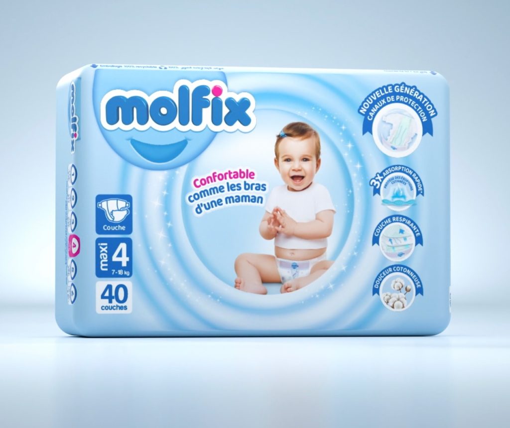 Innovation et Confort: La Nouvelle Couche Bébé Molfix de Hayat Algérie ...