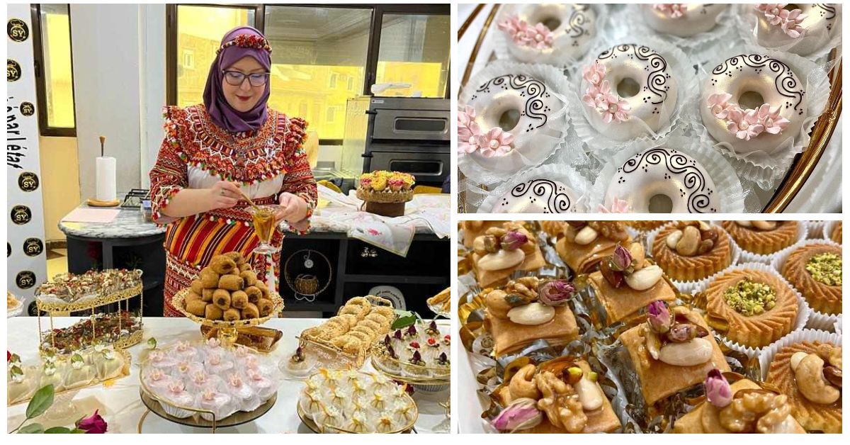 De novice à référence du gâteau traditionnel algérien, "Samia l ...