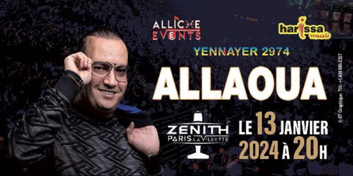 Allaoua revient au Zénith de Paris pour un concert exceptionnel dédié à ...