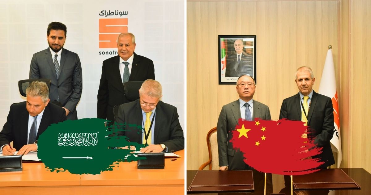 Gaz & hydrocarbures : SONATRACH s'associe aux chinois et aux saoudiens ...
