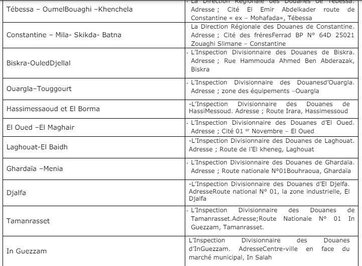 La Douane recrute plus de 600 officiers et agents : voici les wilayas ...
