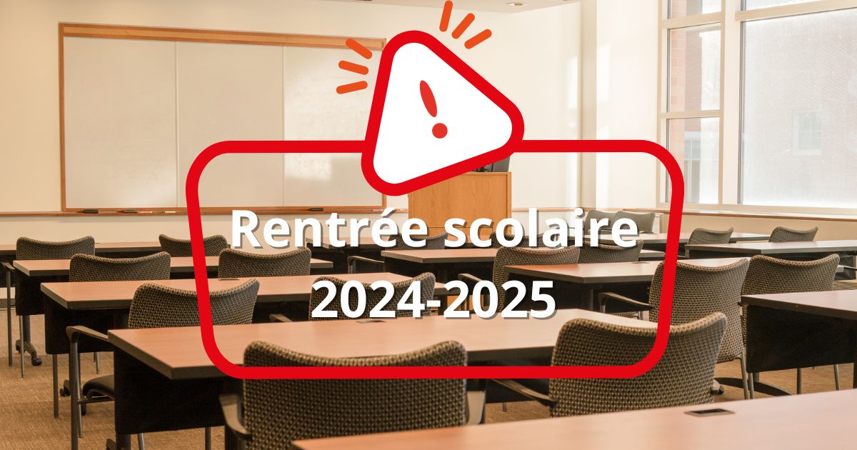 Rentrée Scolaire 2024-2025 : Innovations et Améliorations à Venir