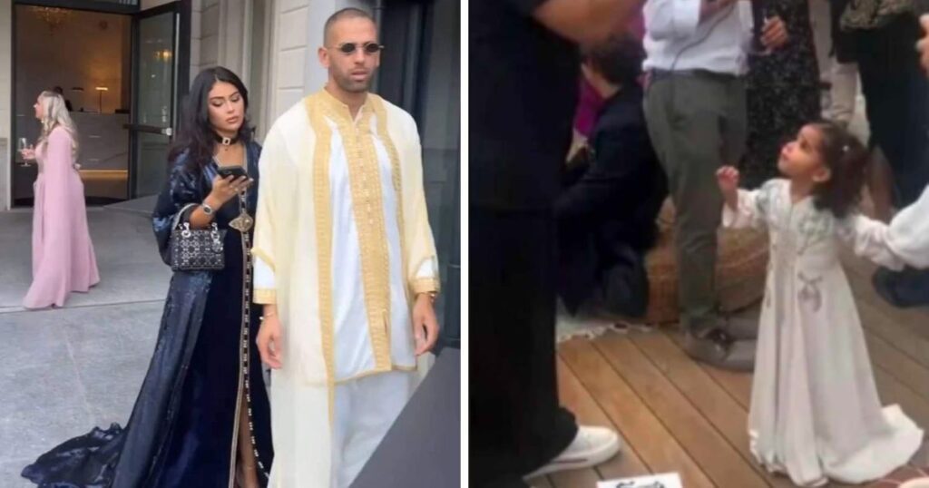 Karakou, caftan, raï... Le mariage de Mahrez & Taylor enflamme les ...