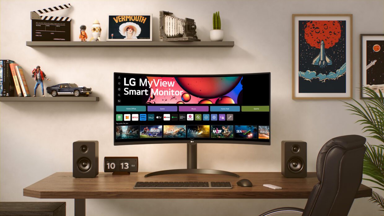 Découvrez le nouveau moniteur intelligent LG MyView