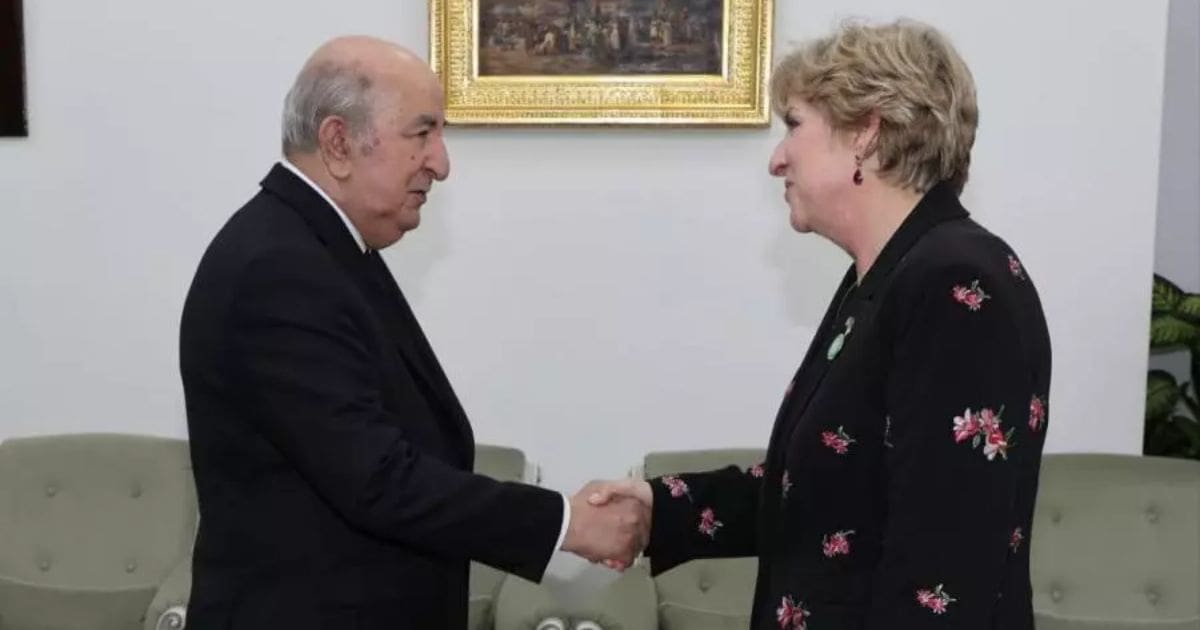 Fin de mission d’Elizabeth Aubin : l’ambassadrice salue des relations ...