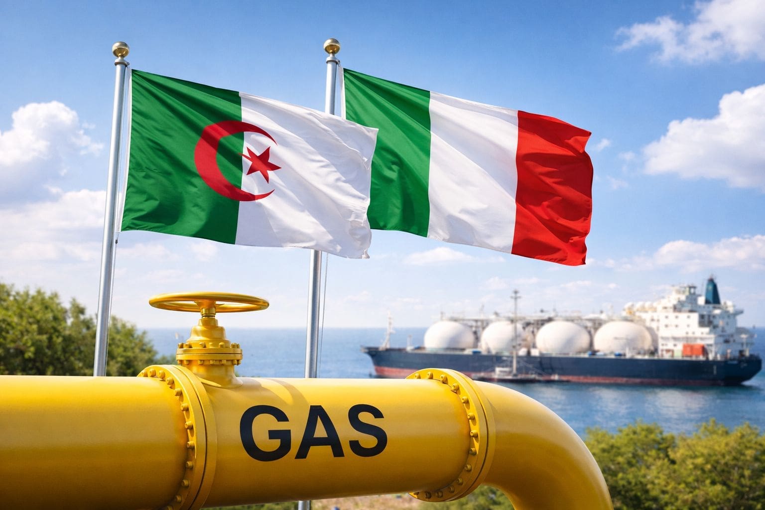 Exportations de gaz : l'Algérie réajuste sa stratégie vers l'Europe ...